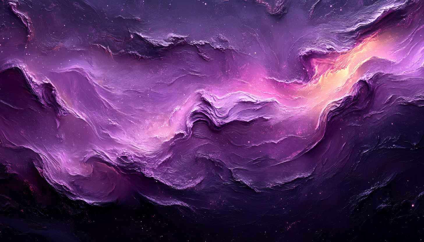 Purple Nebula Space 4K Wallpaper for Desktop and Mobile - Art gallery1930