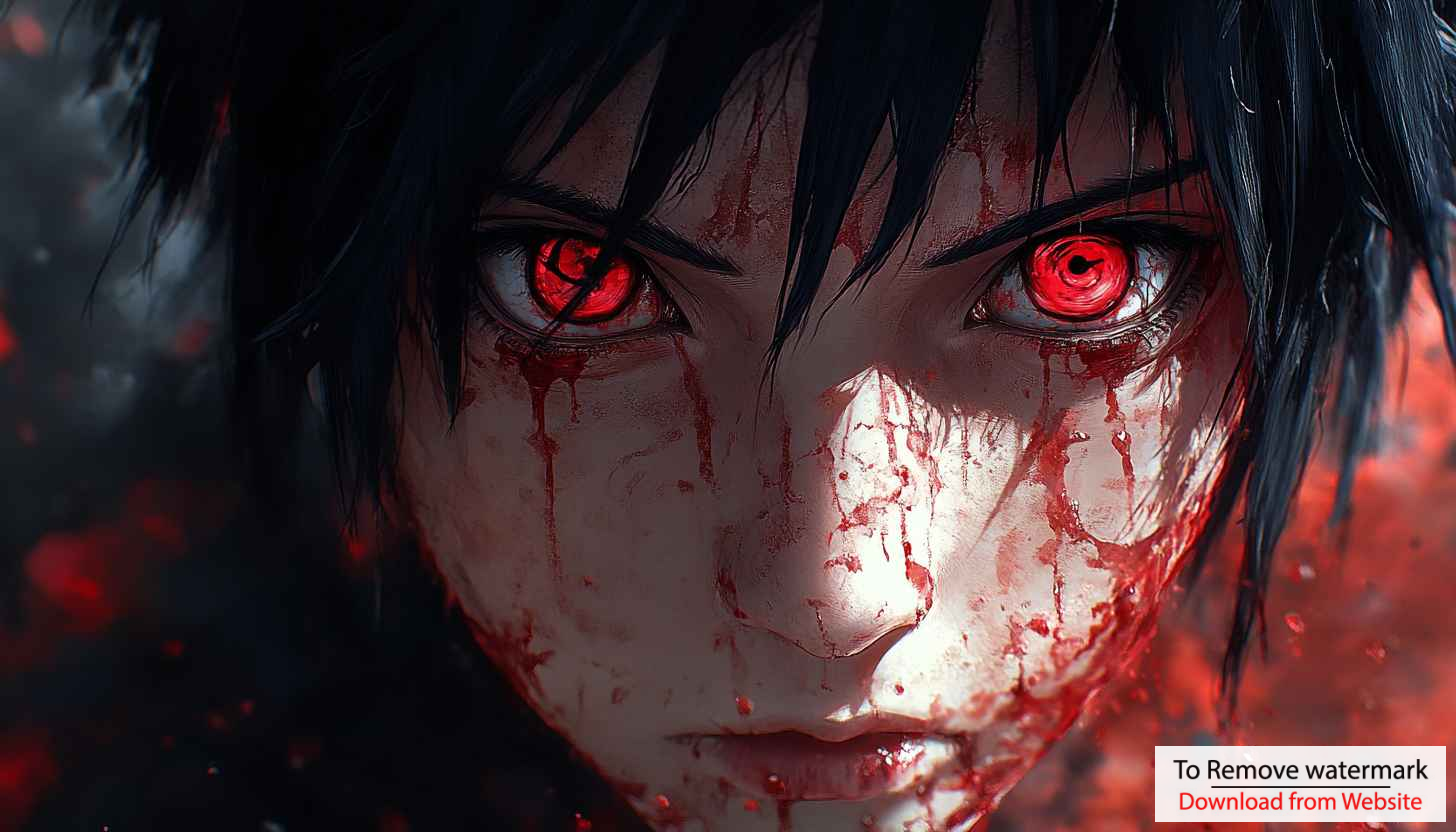 Sasuke Uchiha Anime Wallpaper: Sharingan Eyes 4k, Desktop Backgrounds ...